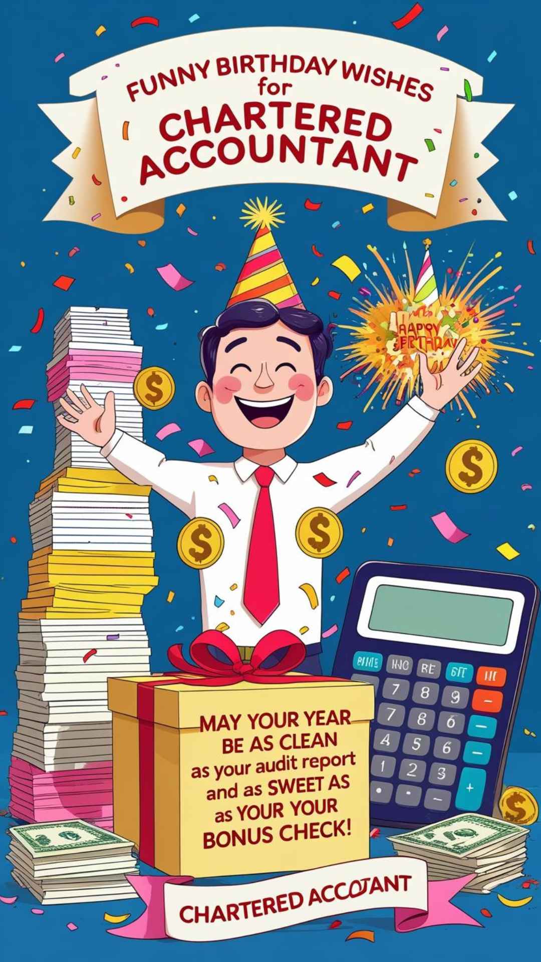 200+ Funny & Creative Accountant Birthday Wishes - Wishesprovider