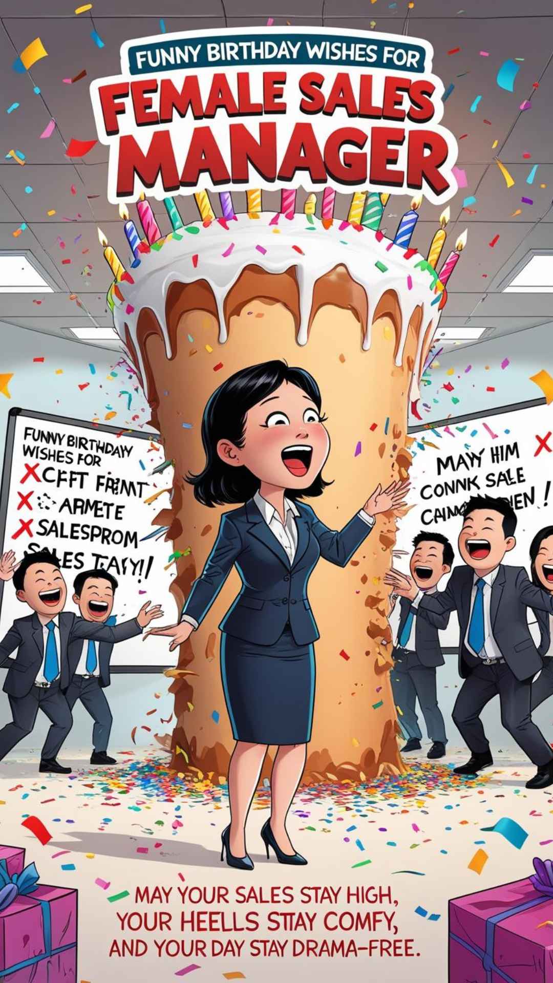 200+ Funny & Creative Birthday Wishes for Sales Manager - Wishesprovider
