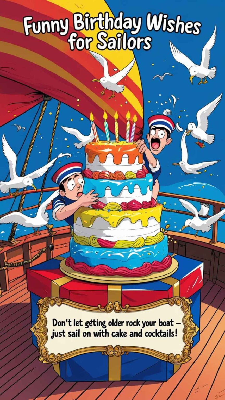 200+ Funny & Creative Birthday Wishes for Sailors - Wishesprovider