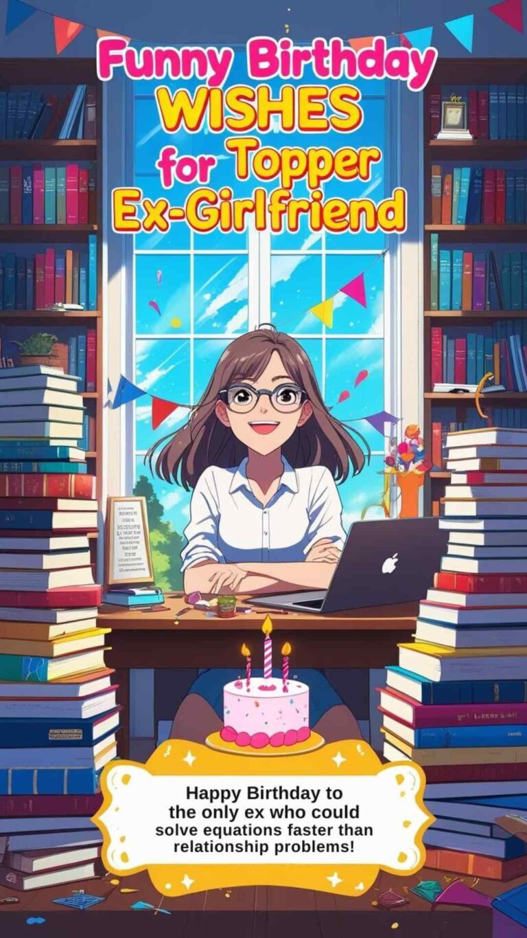 199+ Funny & Creative Birthday Wishes for Topper Friend - Wishesprovider