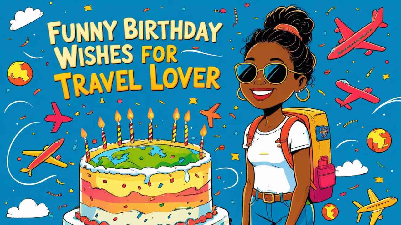 200+ Funny & Creative Birthday Wishes for Travel Lover - Wishesprovider