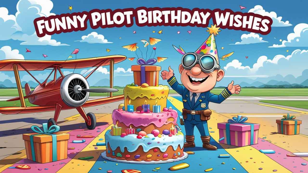 200+ Funny & Creative Pilot Birthday Wishes - Wishesprovider