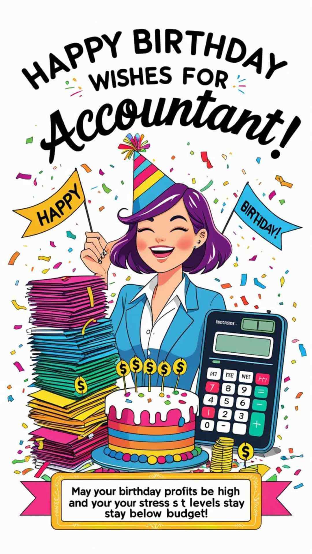 200+ Funny & Creative Accountant Birthday Wishes - Wishesprovider