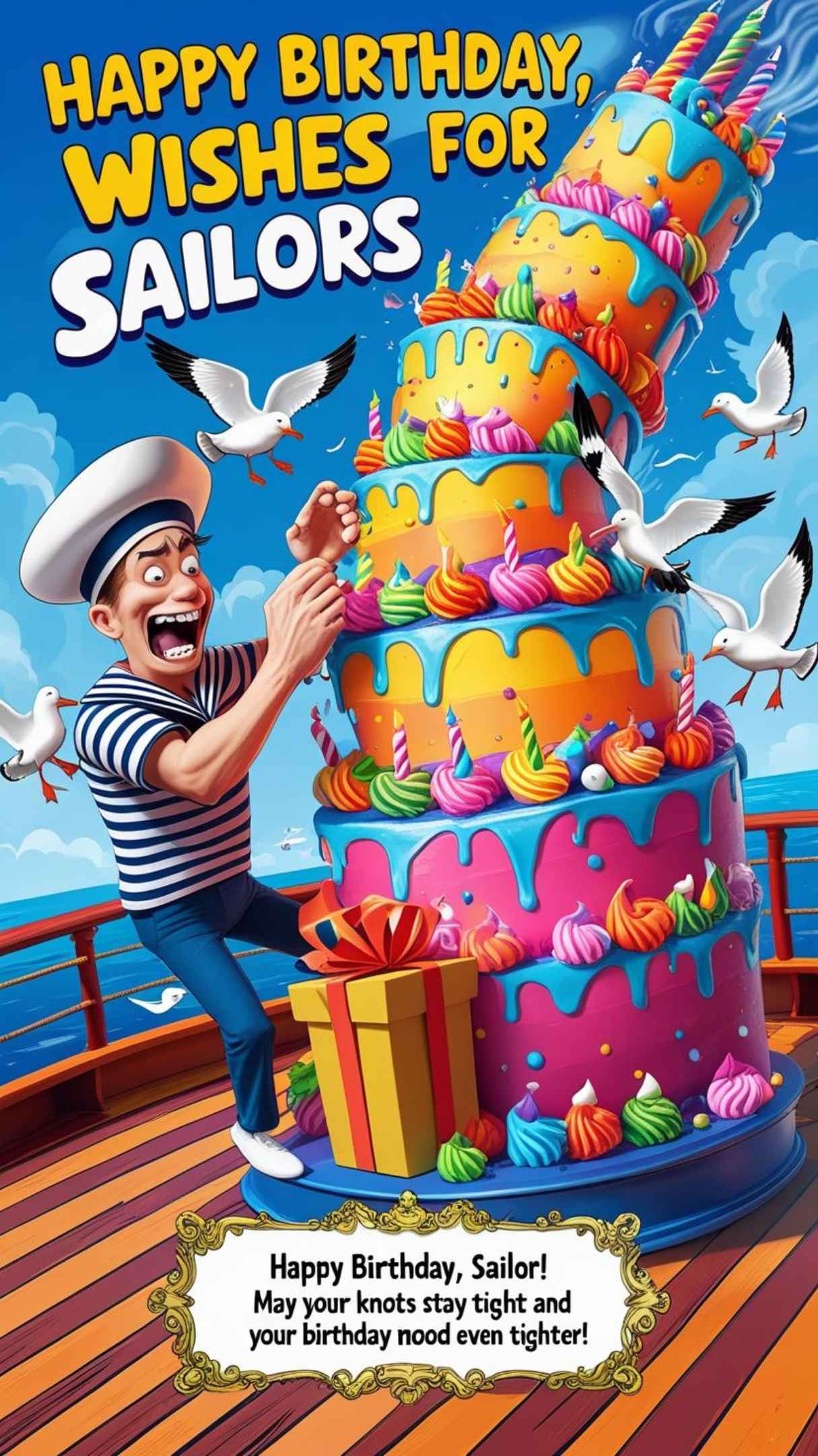 200+ Funny & Creative Birthday Wishes for Sailors - Wishesprovider