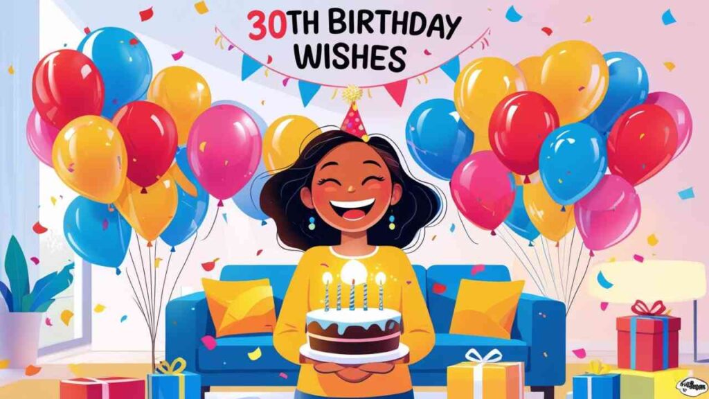 200+ Best & Creative 30th Birthday Wishes - Wishesprovider