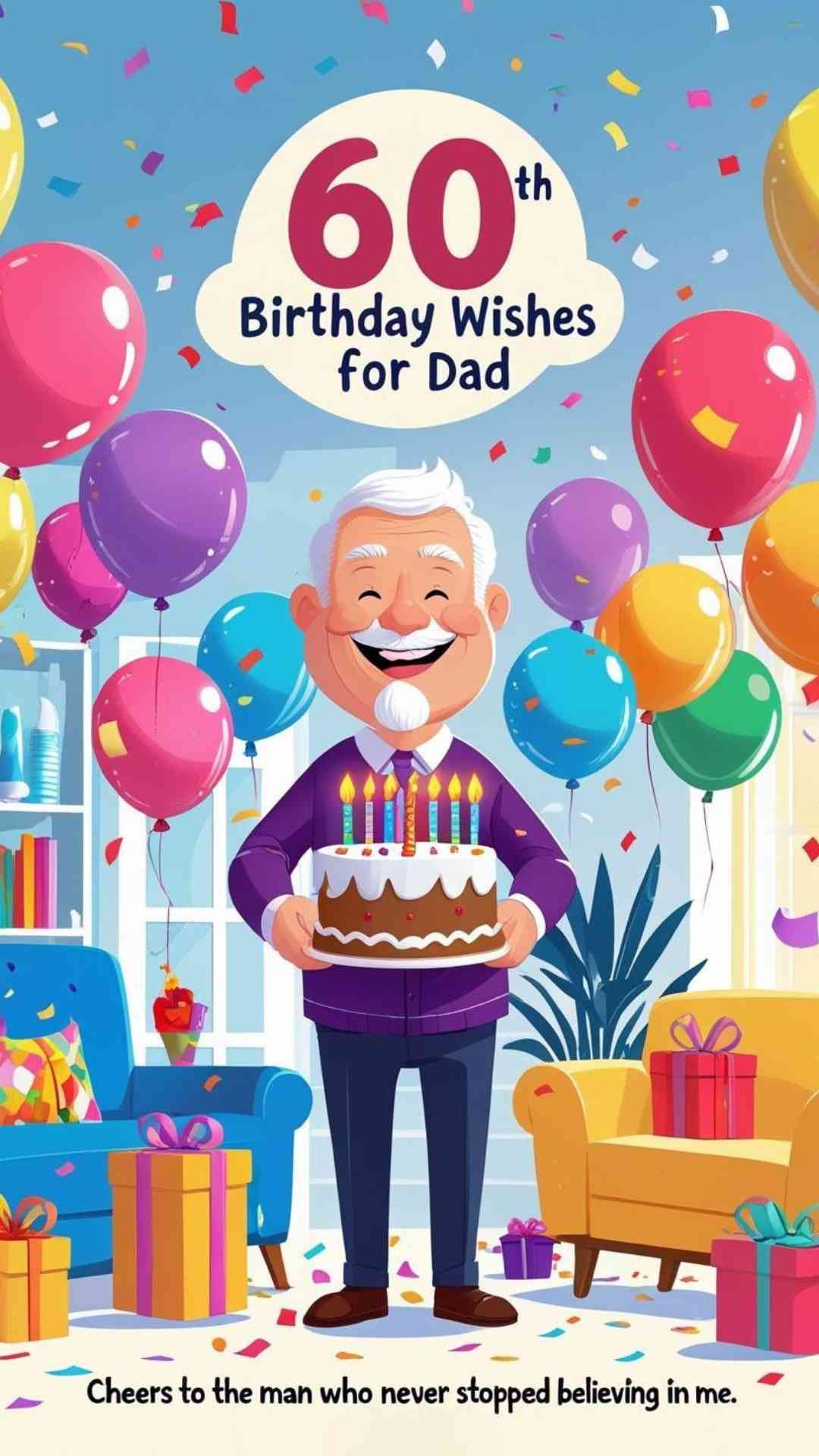 200+ Heartwarming & Funny 60th Birthday Wishes - Wishesprovider