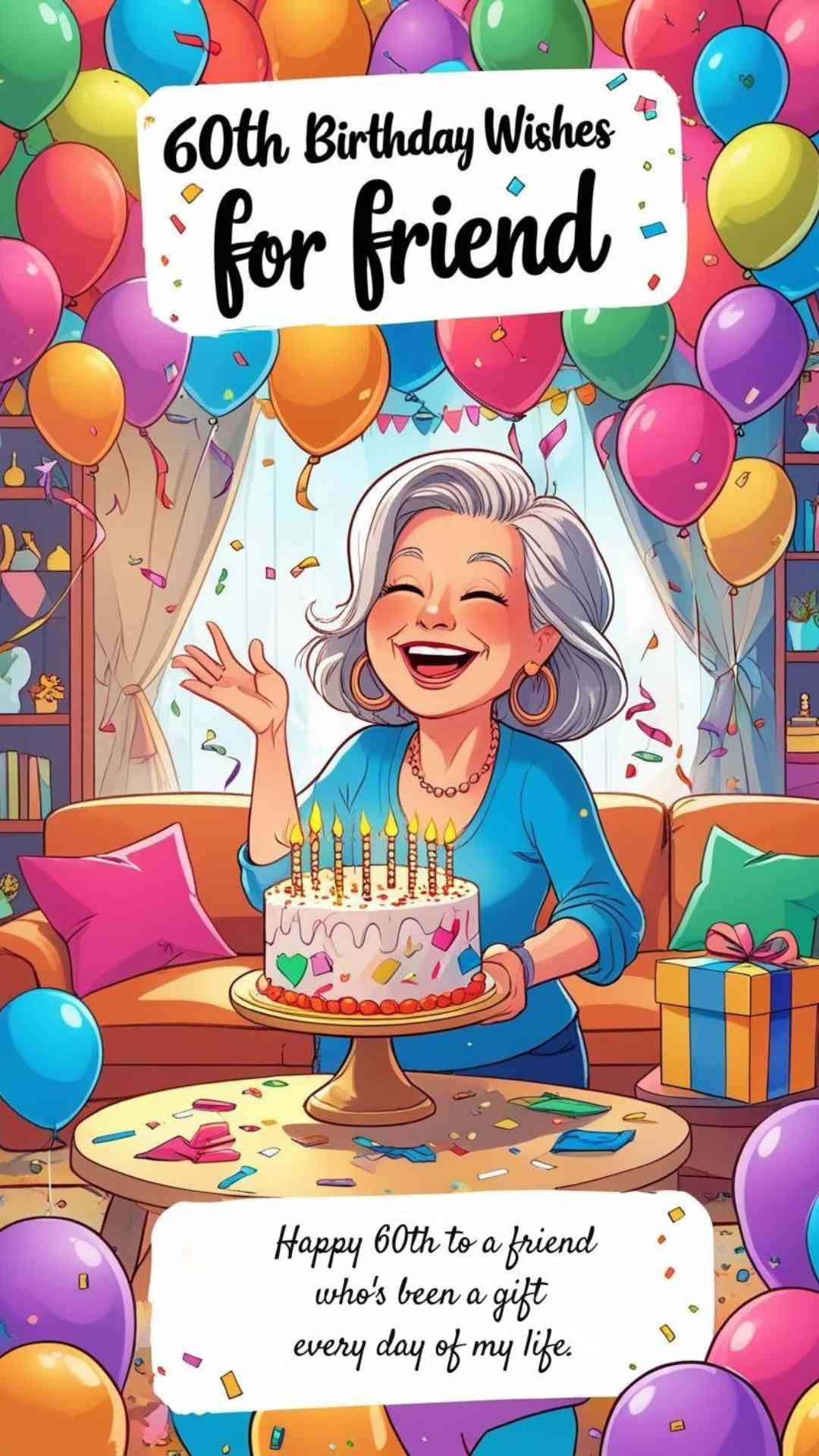 200+ Heartwarming & Funny 60th Birthday Wishes - Wishesprovider
