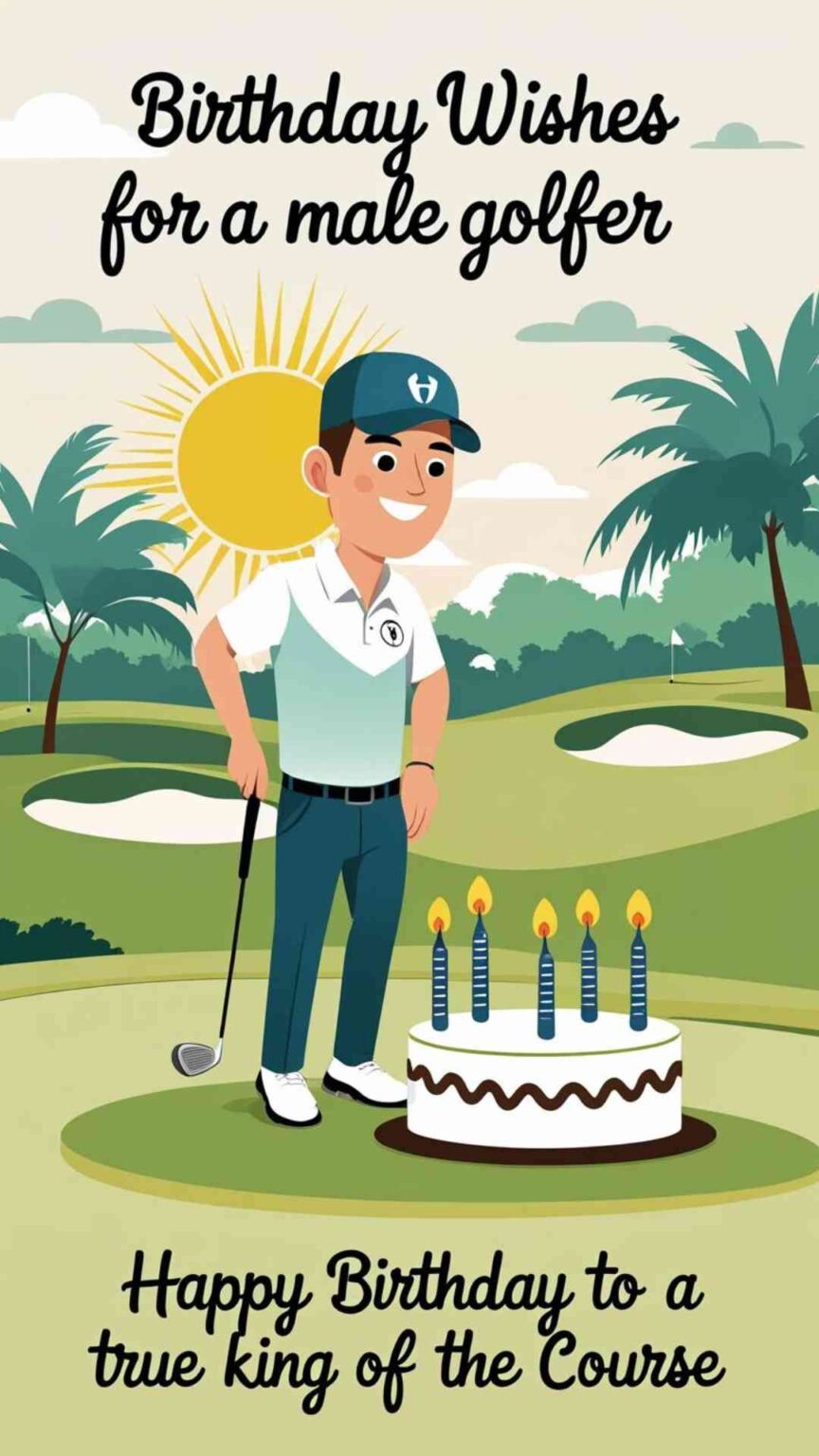 200+ Happy Birthday Wishes for Golfers - Wishesprovider