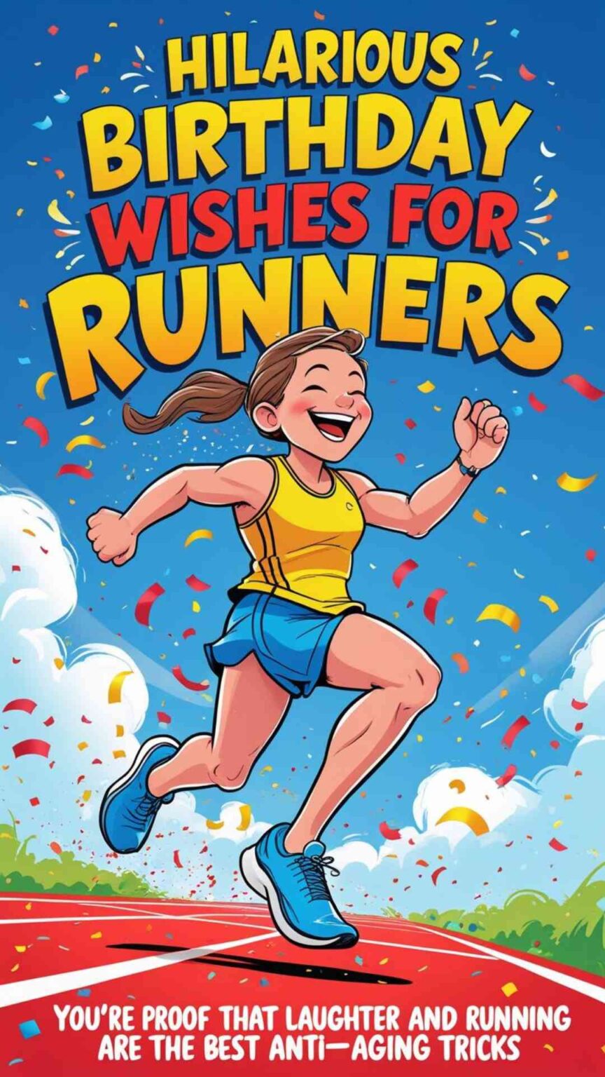 200+ Funny & Creative Birthday Wishes for Runners - Wishesprovider