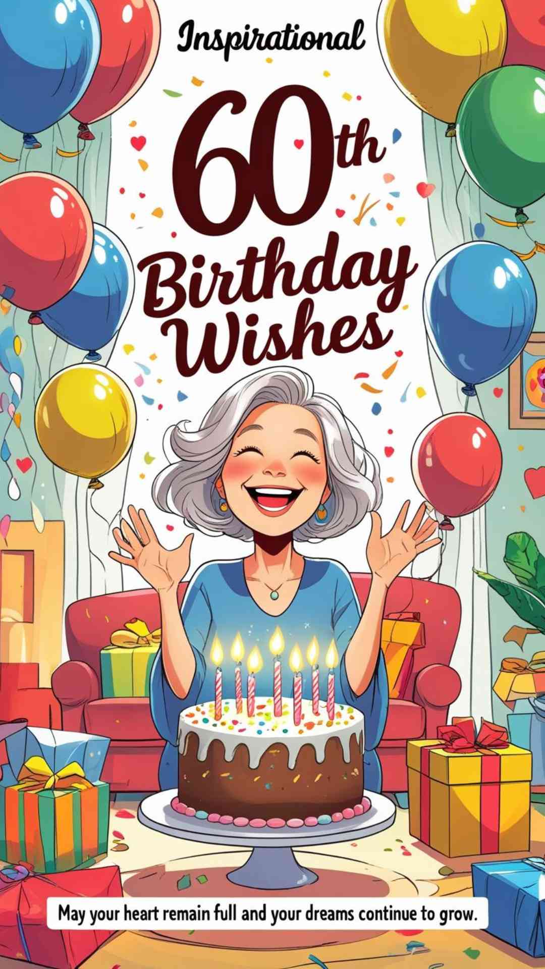 200+ Heartwarming & Funny 60th Birthday Wishes - Wishesprovider
