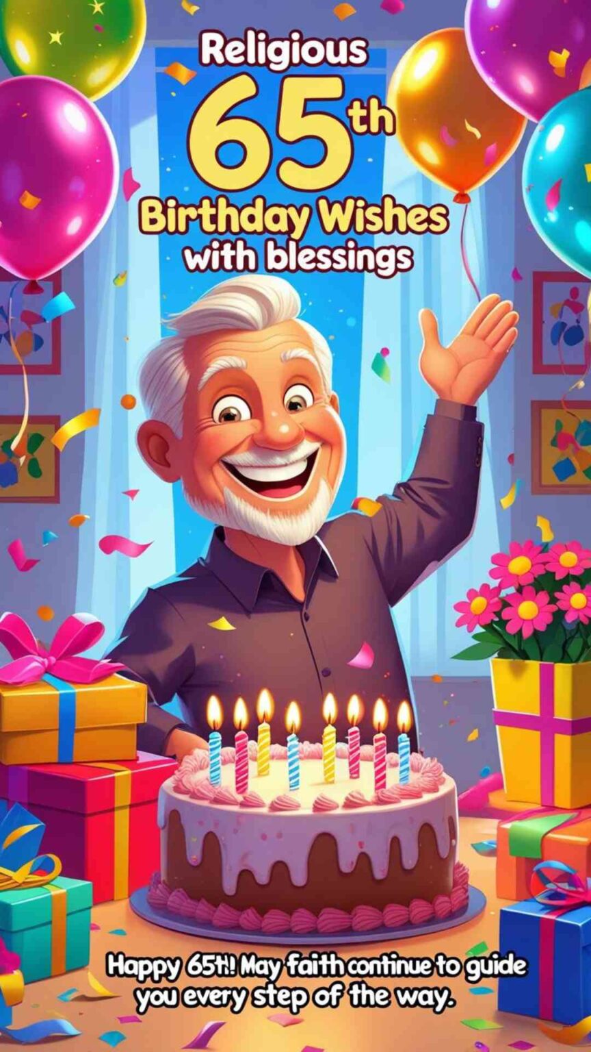 200+ Heartfelt & Funny 65th Birthday Wishes - Wishesprovider