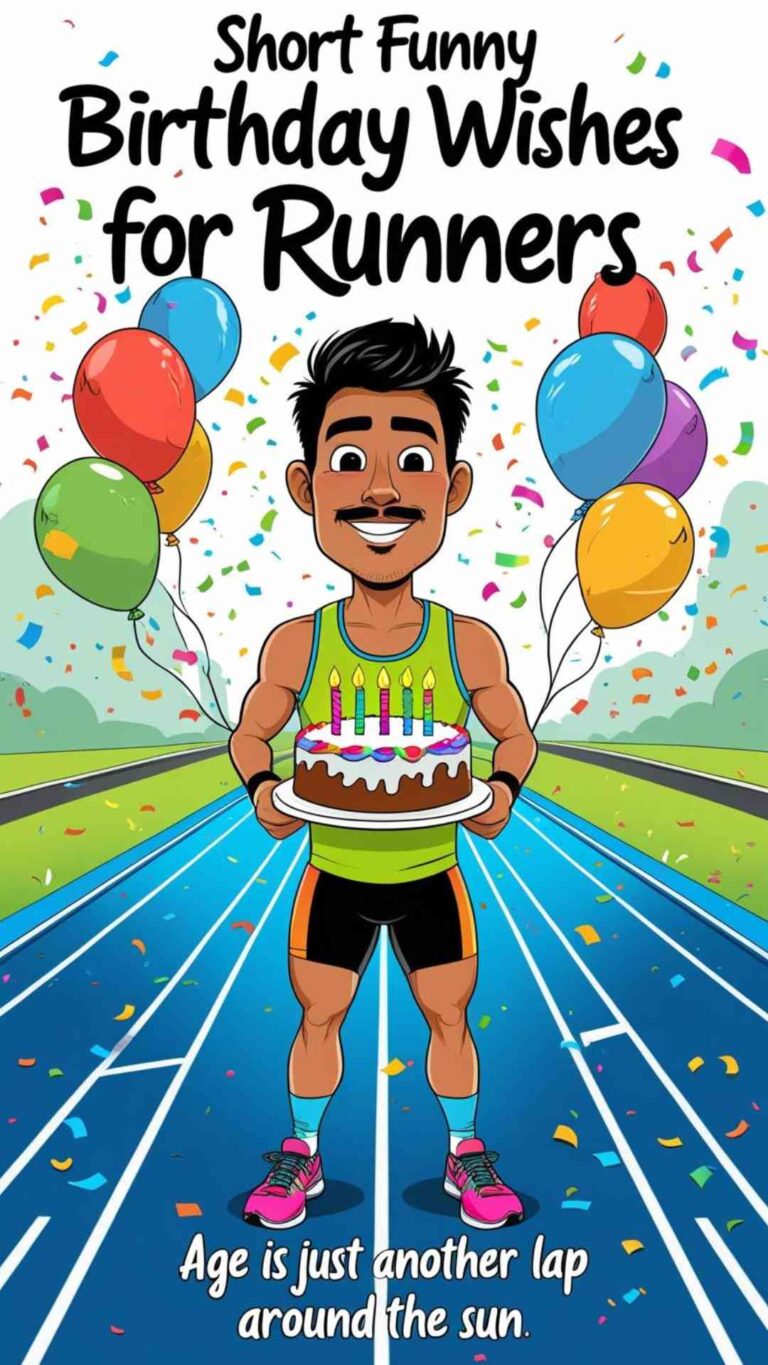 200+ Funny & Creative Birthday Wishes for Runners - Wishesprovider