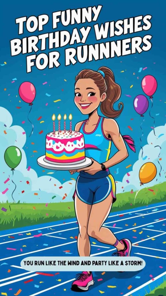200+ Funny & Creative Birthday Wishes for Runners - Wishesprovider