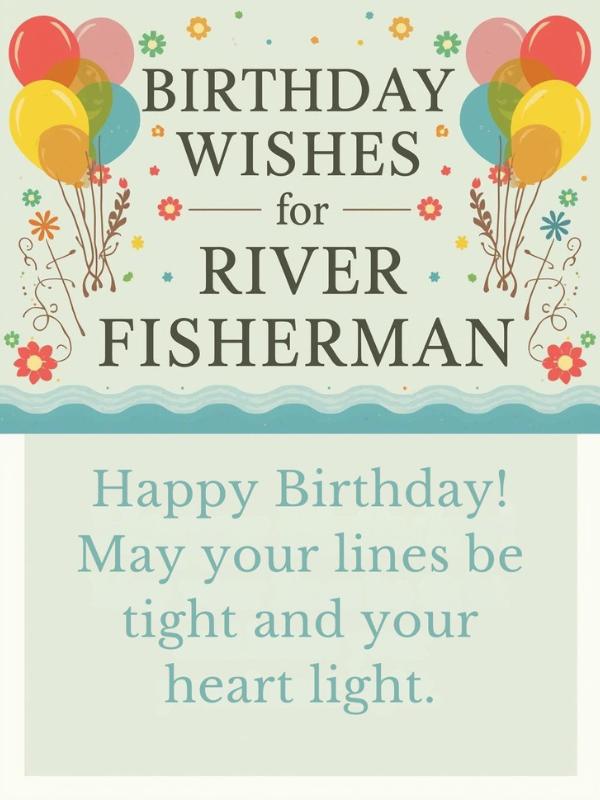 200+ Birthday Wishes for Fisherman - Wishesprovider