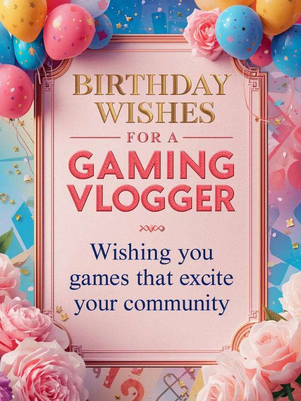 200+ Birthday Wishes for a Vlogger - Wishesprovider