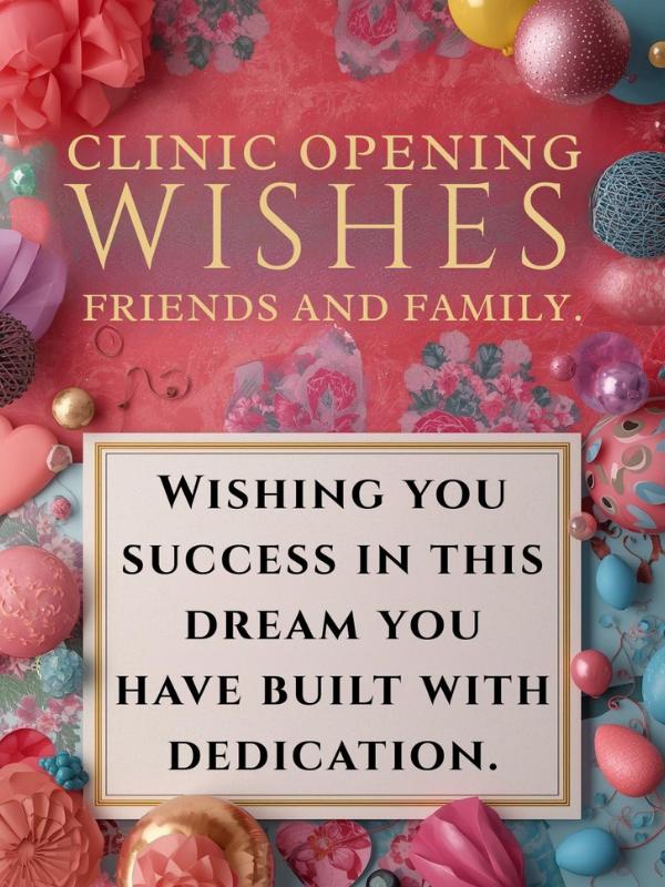 200+ Wishes for Clinic Opening - Wishesprovider