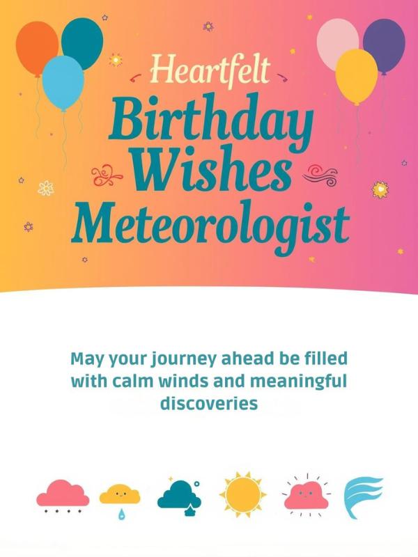 200+ Birthday Wishes for Meteorologist - Wishesprovider