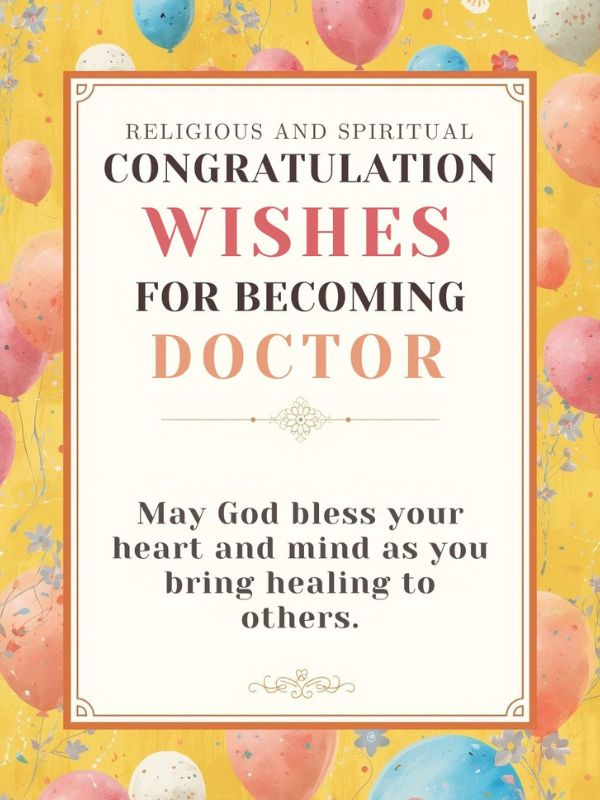 200+ Unique & Funny Congratulations Wishes for Becoming Doctor ...